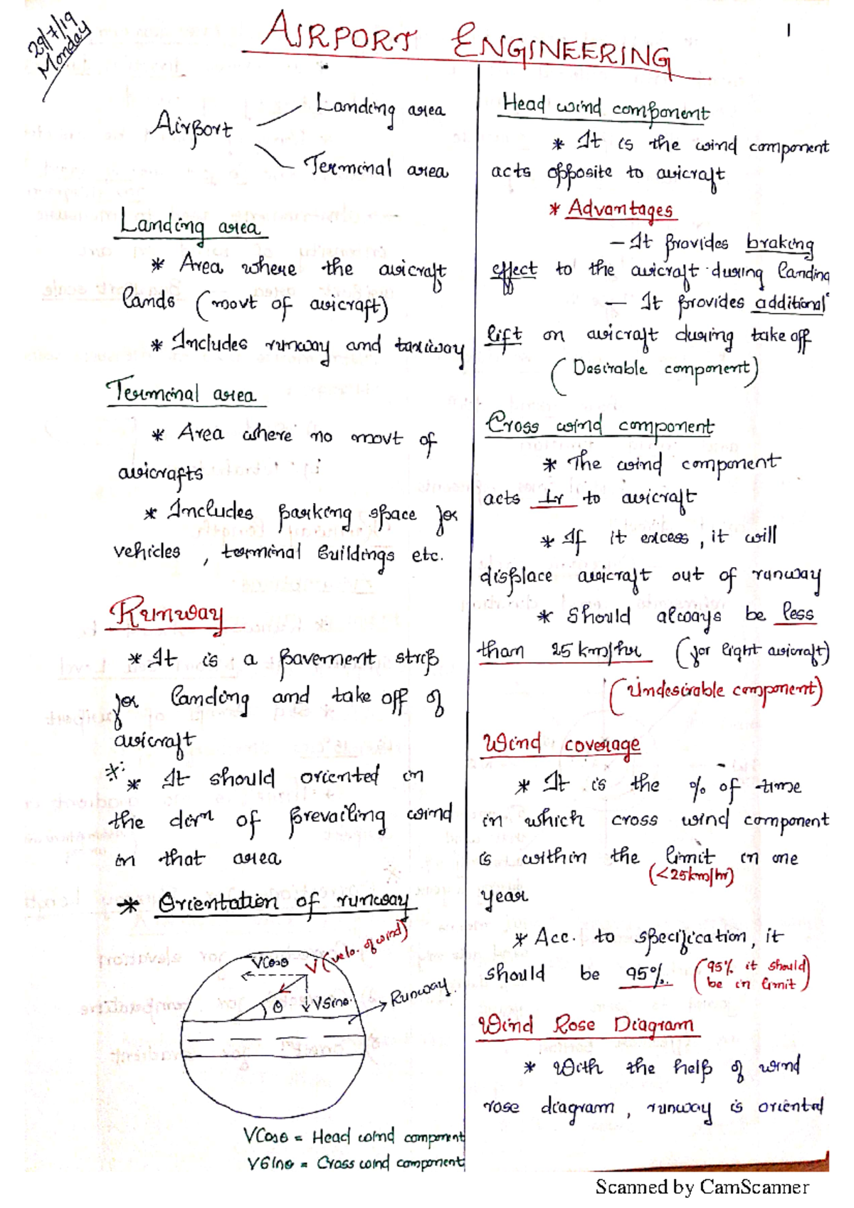 Airport Engg - Transportation engineering - Studocu