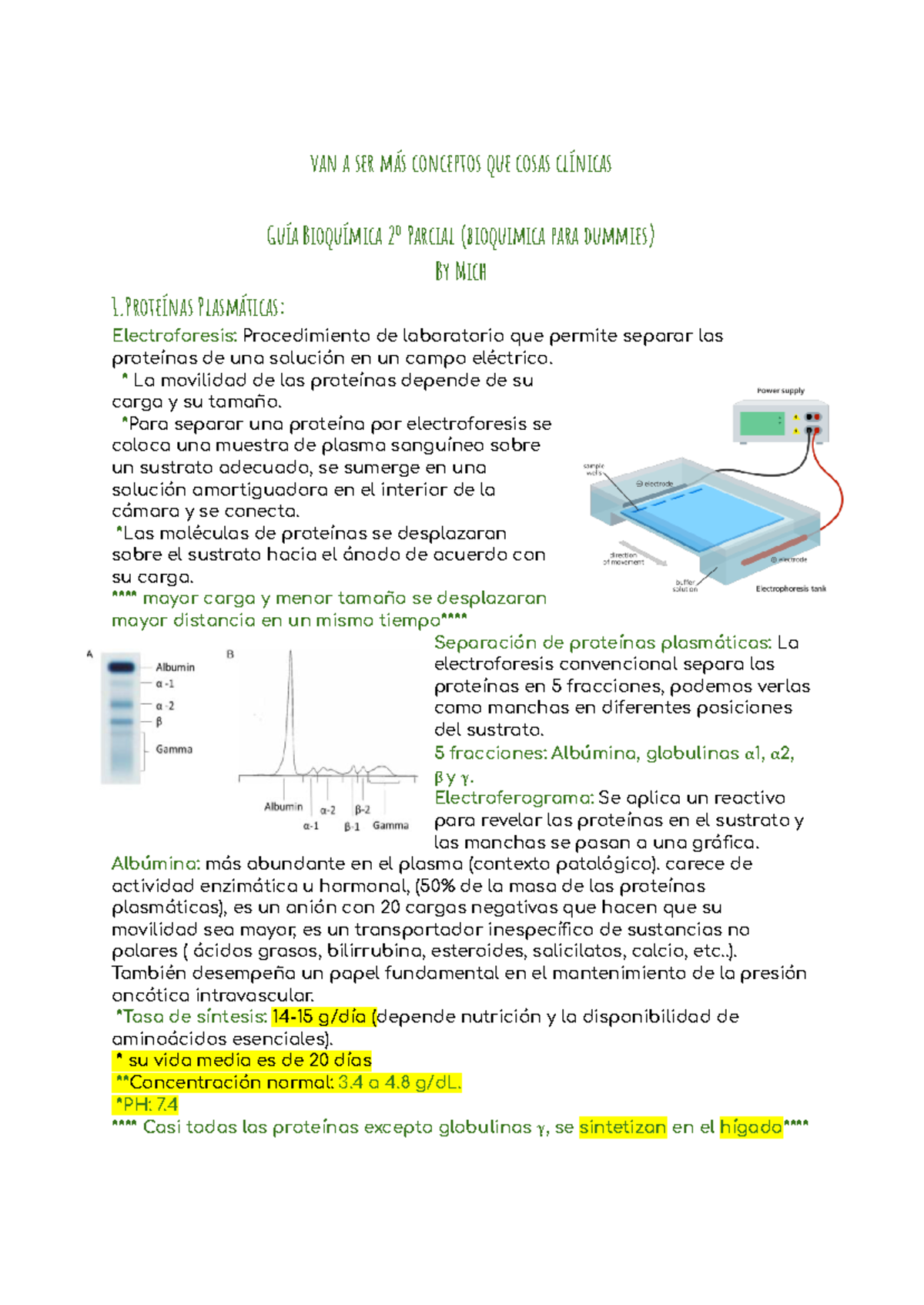Guía 2P Bioquímica - guia de 2 p de bioca - van a ser más conceptos que ...
