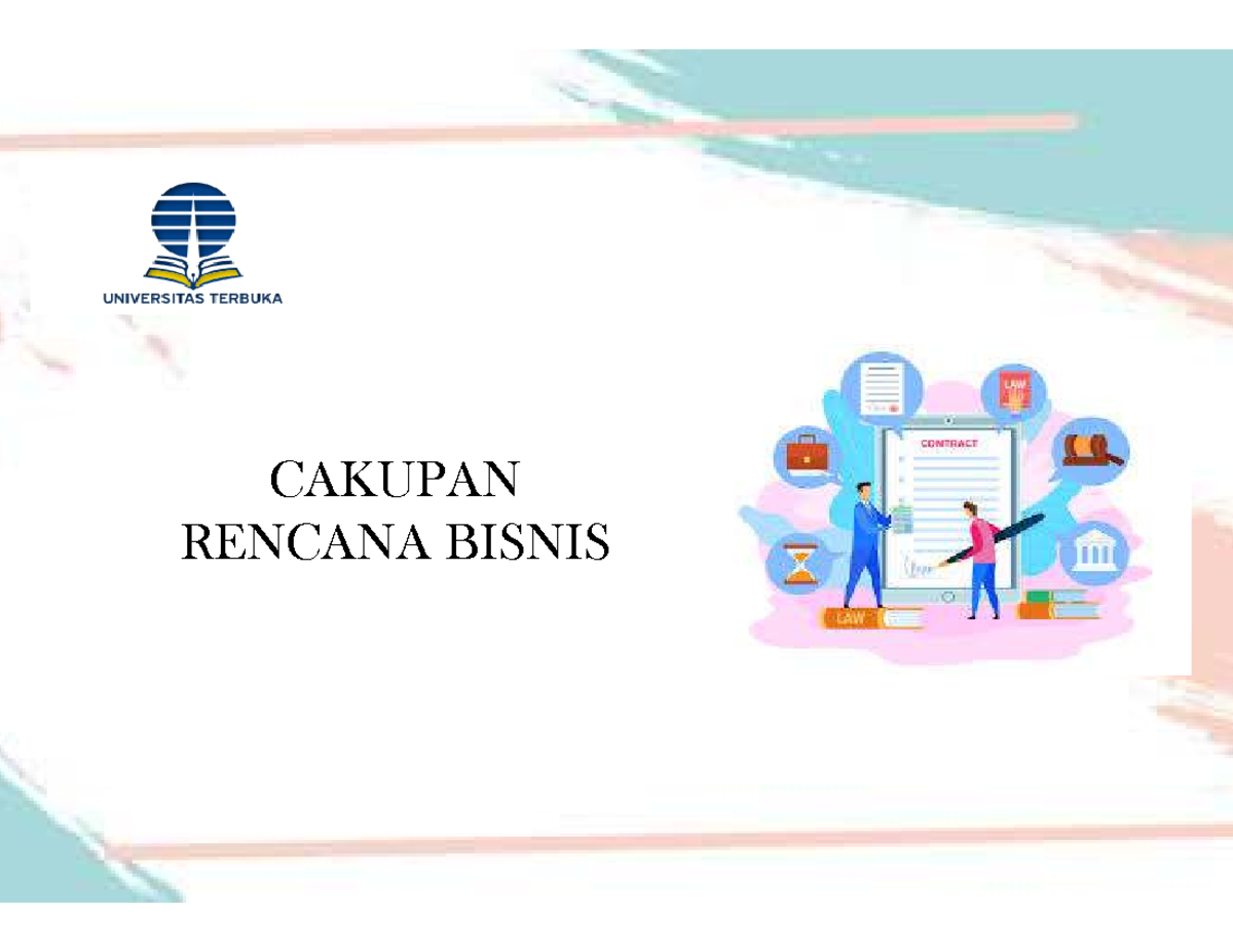 2. Cakupan - CAKUPAN RENCANA BISNIS PENYUSUNAN RENCANA BISNIS TAHAP ...