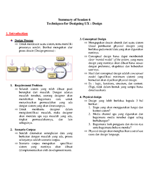Techniques of Designing UX (Visual Interface Design) - USER EXPERIENCE ...