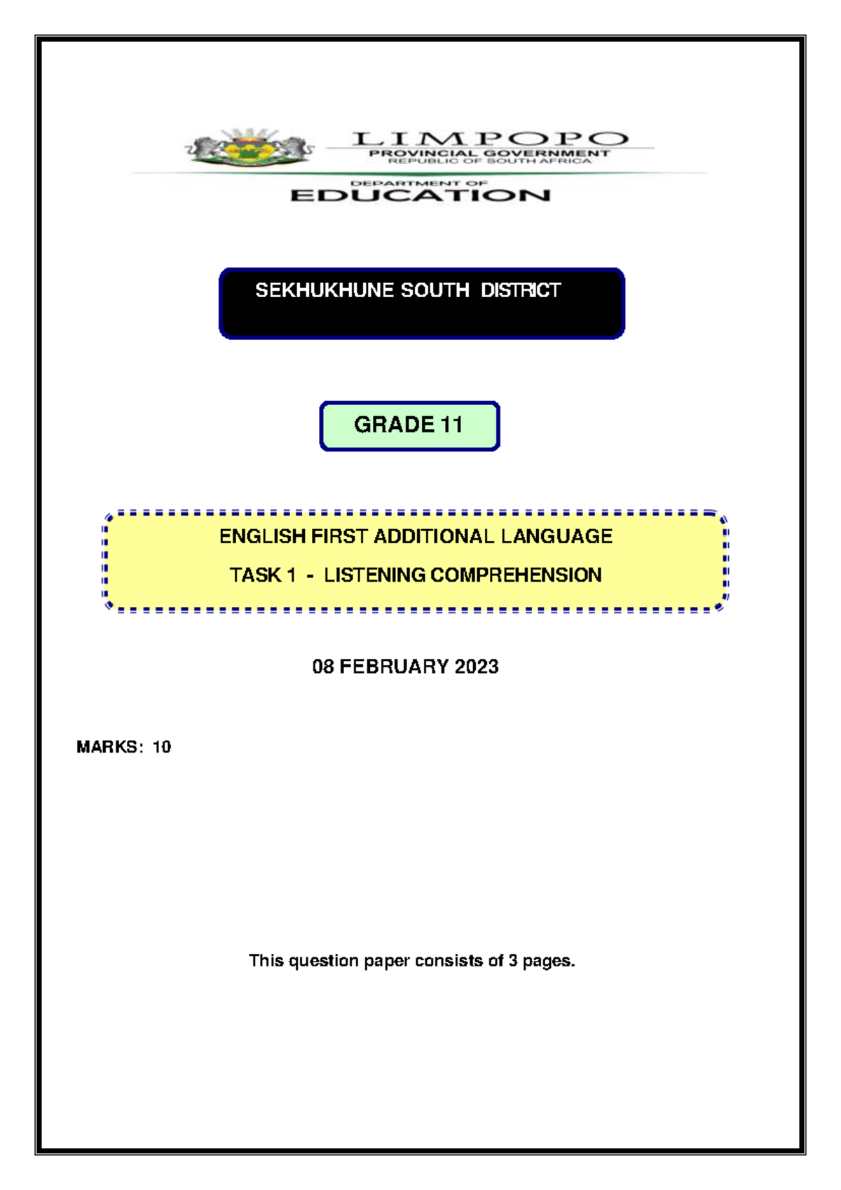 Gr 11 Task 1 2024 - it can help with preperation for your exam - 08 ...