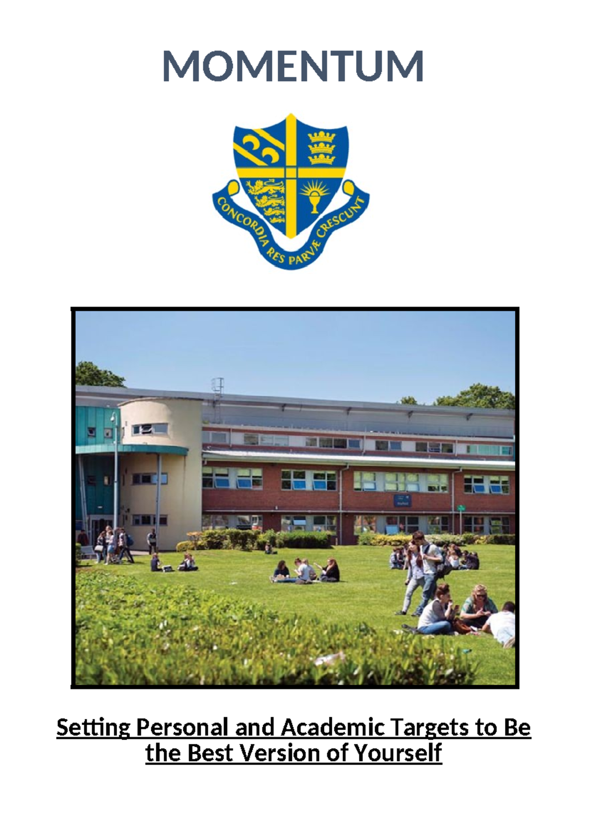 Setting Personal and Academic Targets - Pastoral Studies Guide ...