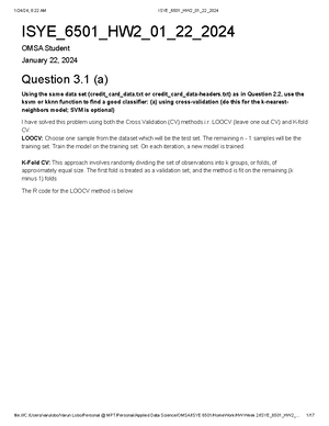 HW6 PCA + Linear Regression - HW6 PCA + Linear Regression OMSA Student February 20, 2024 ...