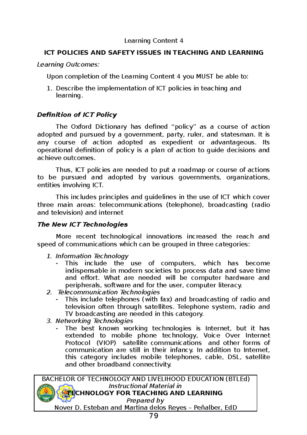 Module_in_teaching_and_learning_1_CHAPTER_1 Chapter 1-4 chapter 1, 2, 3 ...