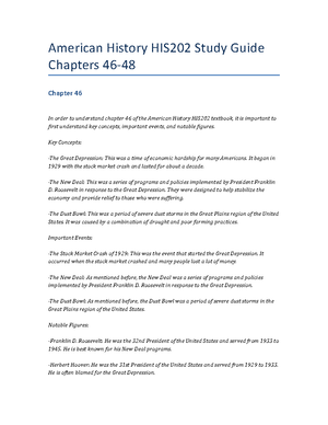 American History Study Guide Chapters 38-40 - American History Study ...