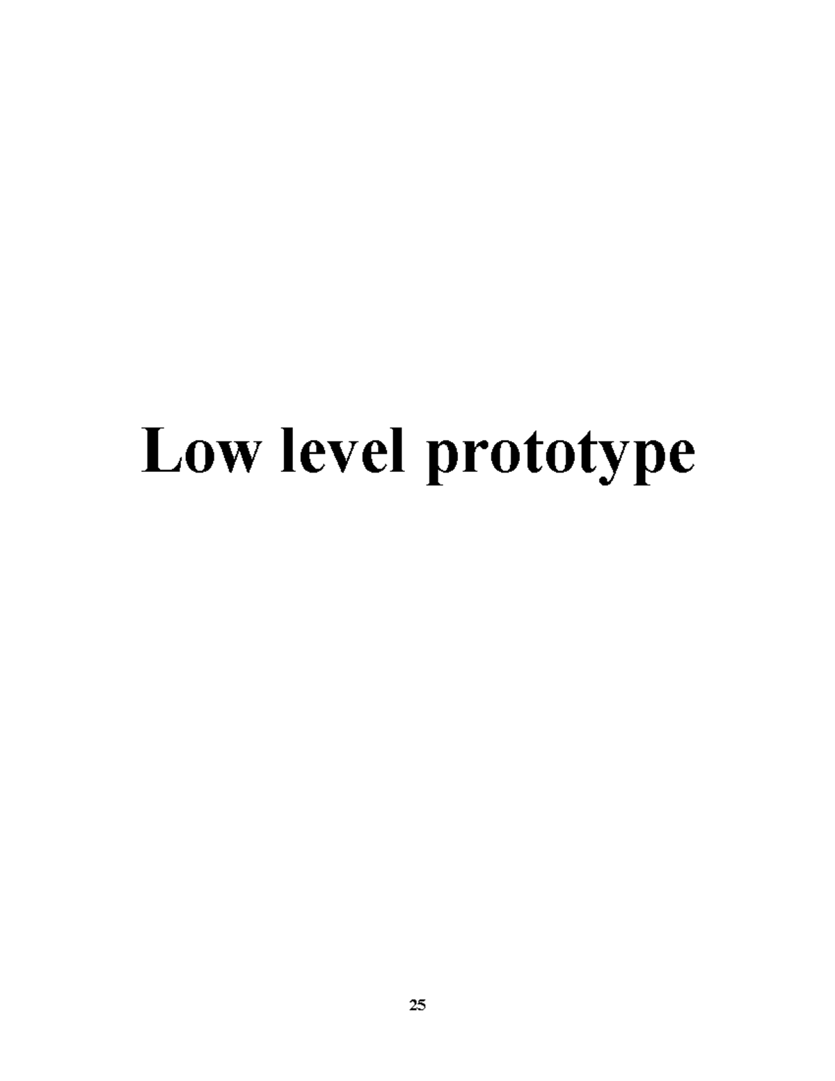 ASG 8 - ASG 8 - COMP1650 - 25 Low level prototype 26 Low level ...