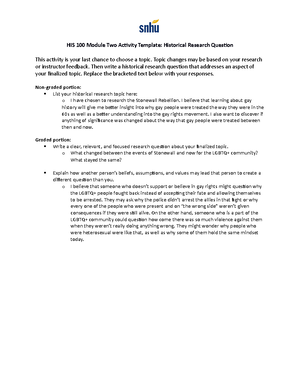ENG 329 Module One Journal Assignment - Rector 1 Kali Rector ENG 329 Douglas Weissman May 8th ...
