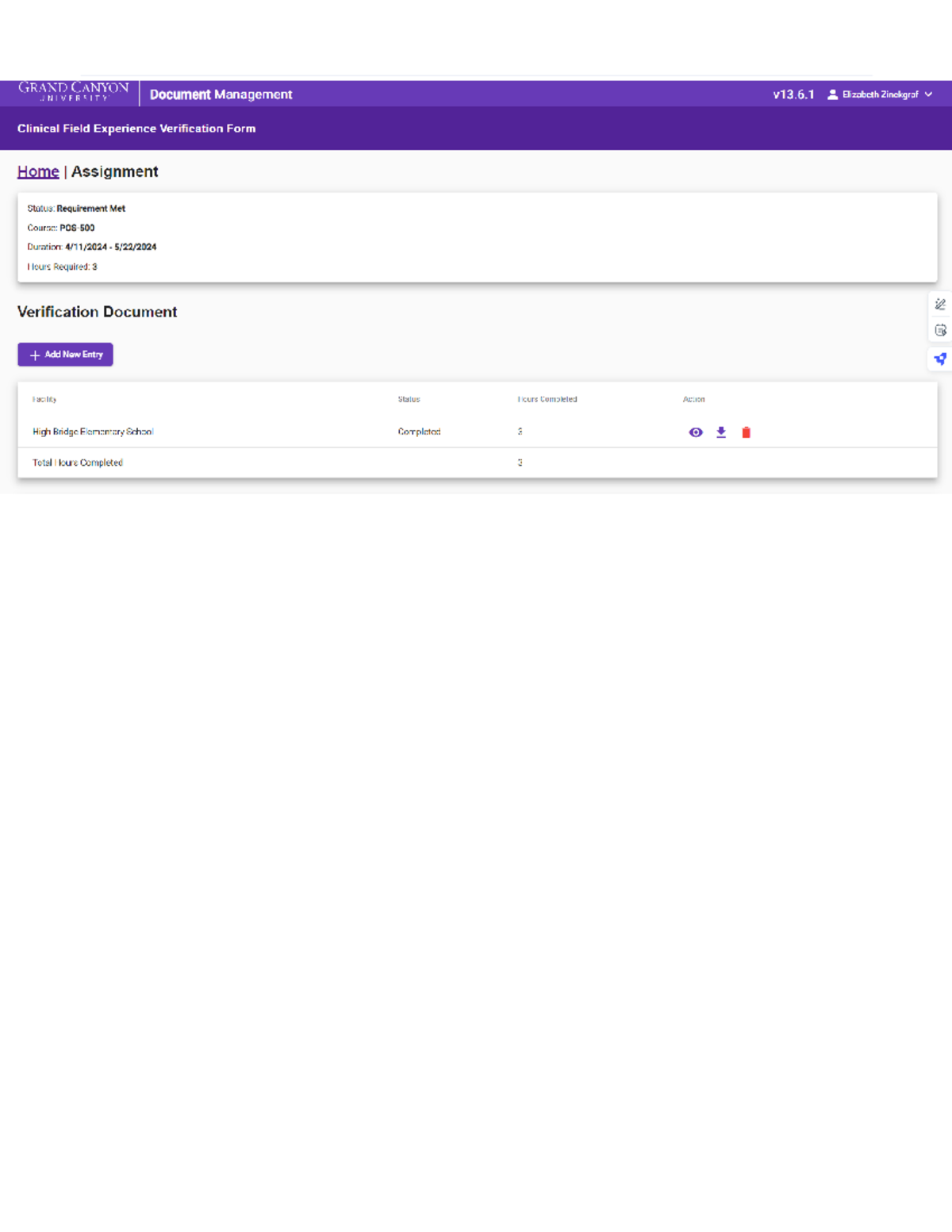 Clinical Verification POS 500 - POS-500 - Studocu