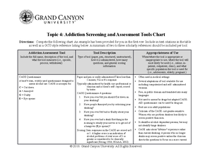 Benchmark-Substances of Abuse - Zabryna Obie Grand Canyon University ...