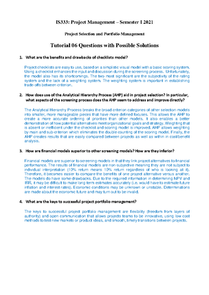 IS322 Assignment 1 - v2 - Imagine that you are an operations manager of ...