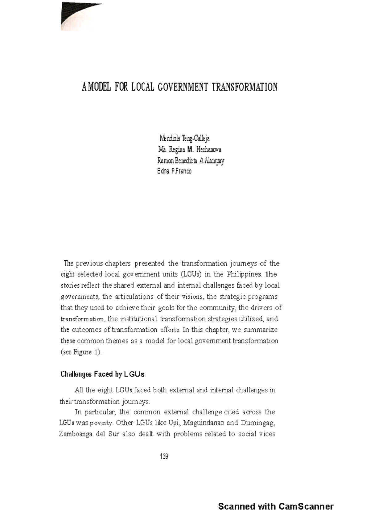 Transforming-Local-Governments 2019 1112112528 - A MODEL FOR LOCAL ...