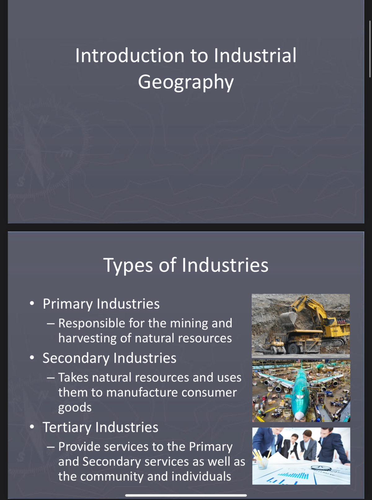 Introduction to the industrial geography - Studocu
