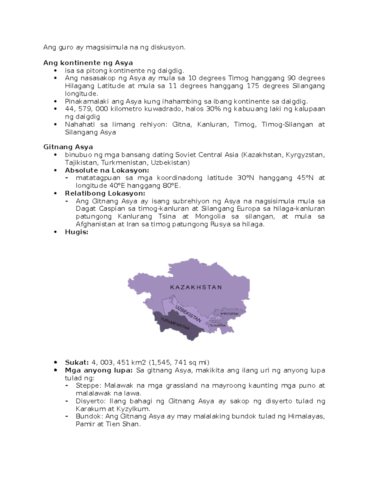 DEMO Explanation Lesson Proper - Ang guro ay magsisimula na ng ...