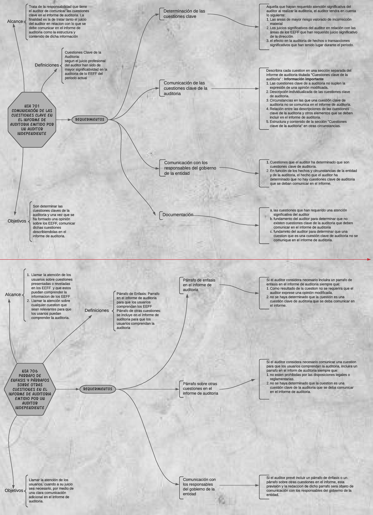 NORMAS INTERNACIONALES DE INFORMACION FINANCIERA MAPA Conceputal NIA ...