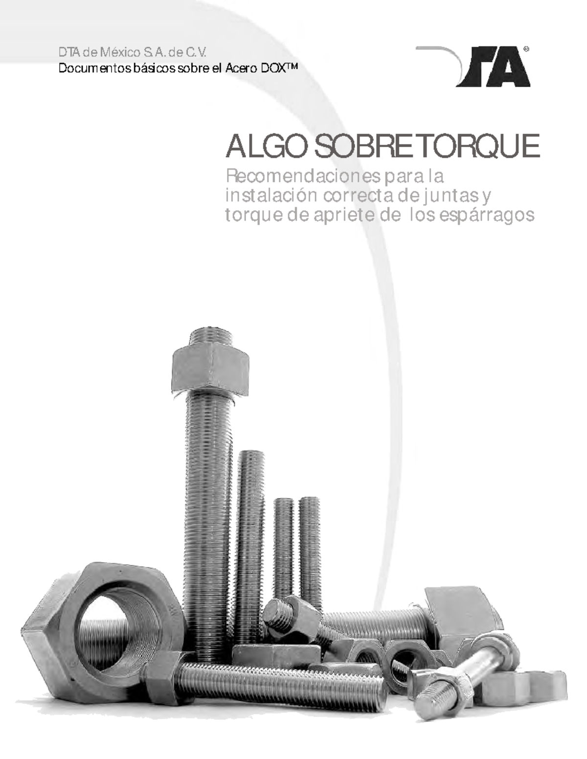 Torque final pernos estructurales - Mecánica Estructural - UBB - Studocu