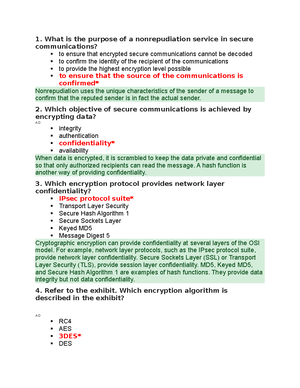 CCNA Sec v2 Chapter 6 Answer - Which type of VLAN-hopping attack may be prevented by designating ...