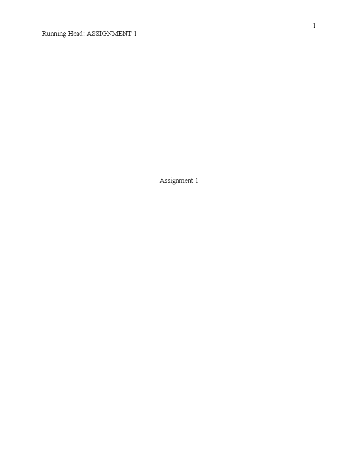Assignment IT - Running Head: ASSIGNMENT Assignment ASSIGNMENT 1 Differences between Information ...