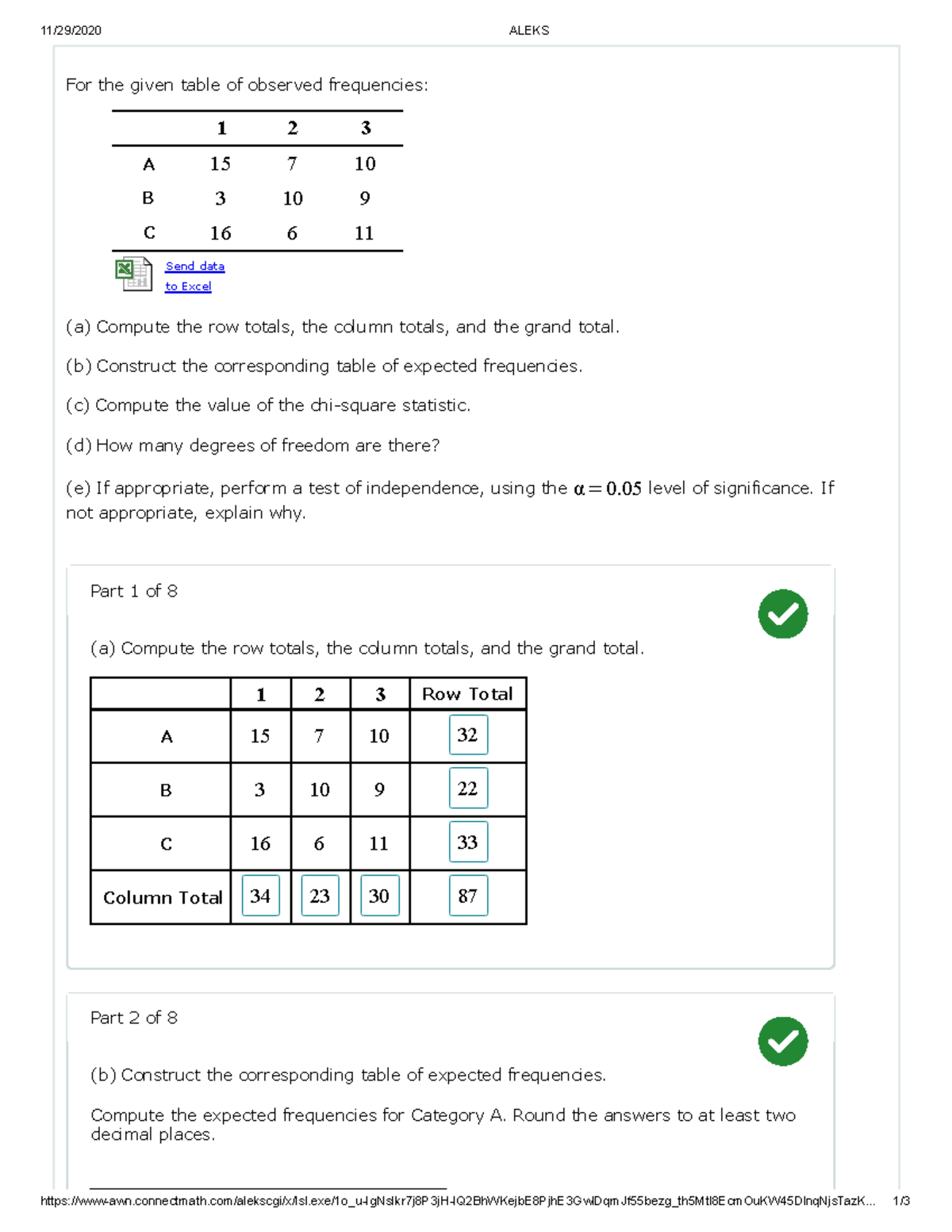12 - mjnsakjdns - 11/29/2020 ALEKS - Studocu