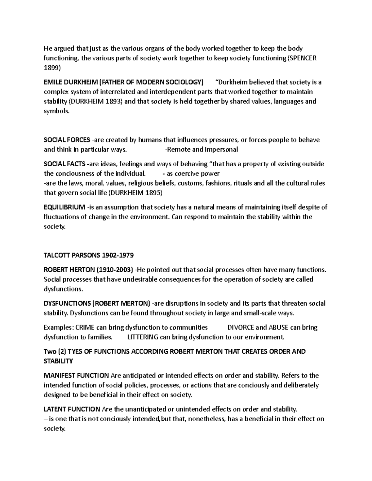 DISS Notes - The social sciences focuses on subjects like economics ...