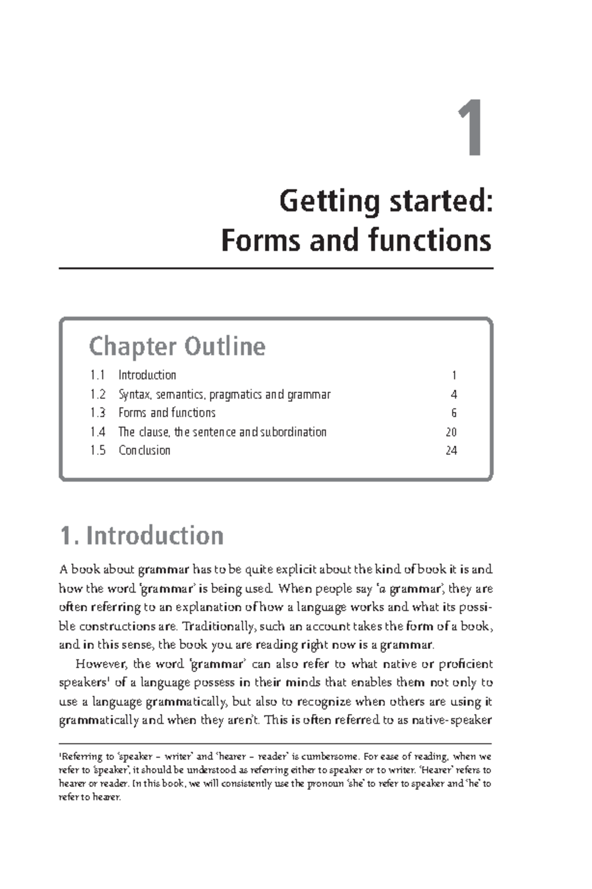 Chapter 1 - Advanced English Grammar - 1. Introduction A book about ...