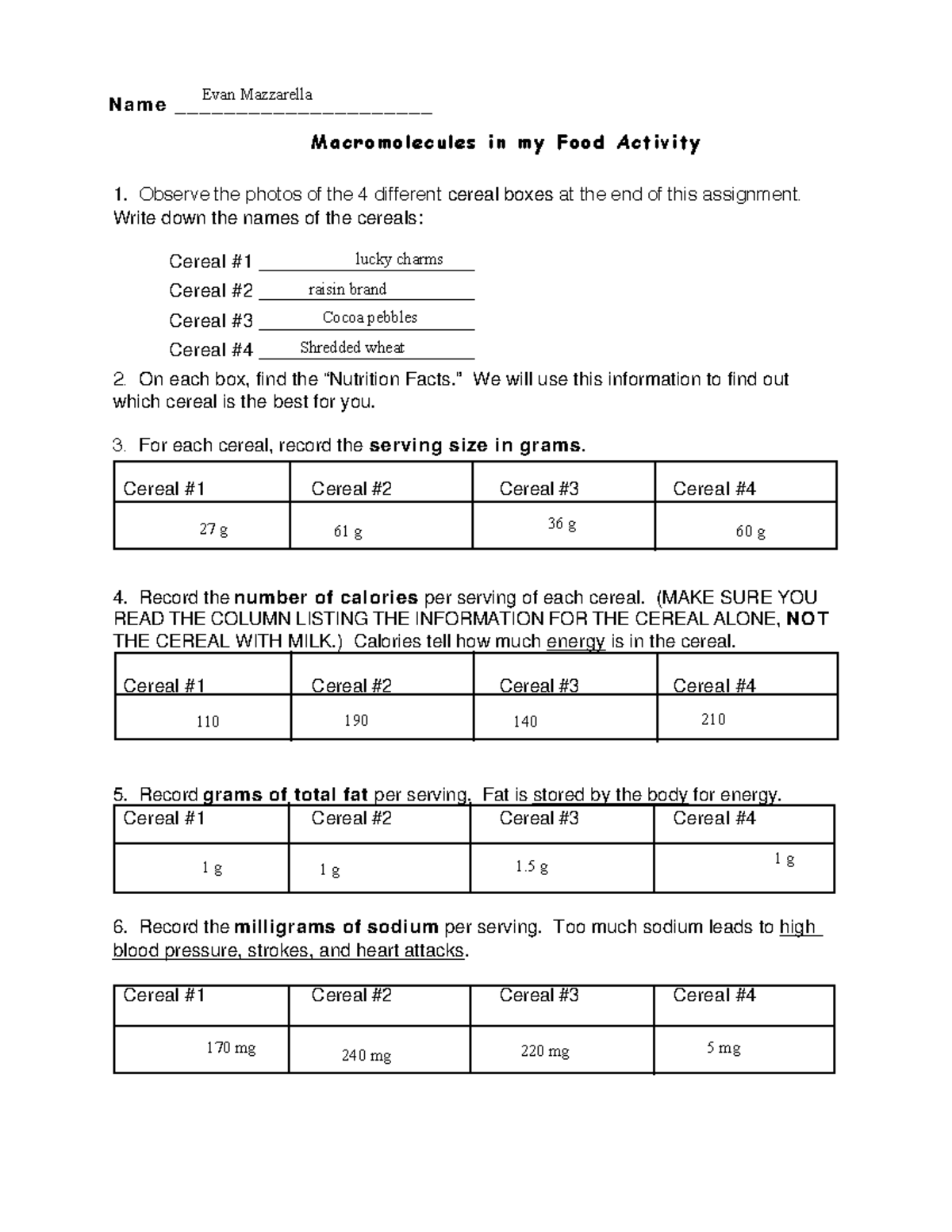 Kami Export - EVAN Mazzarella - Macromolecules+in+Your+Food+Paper ...