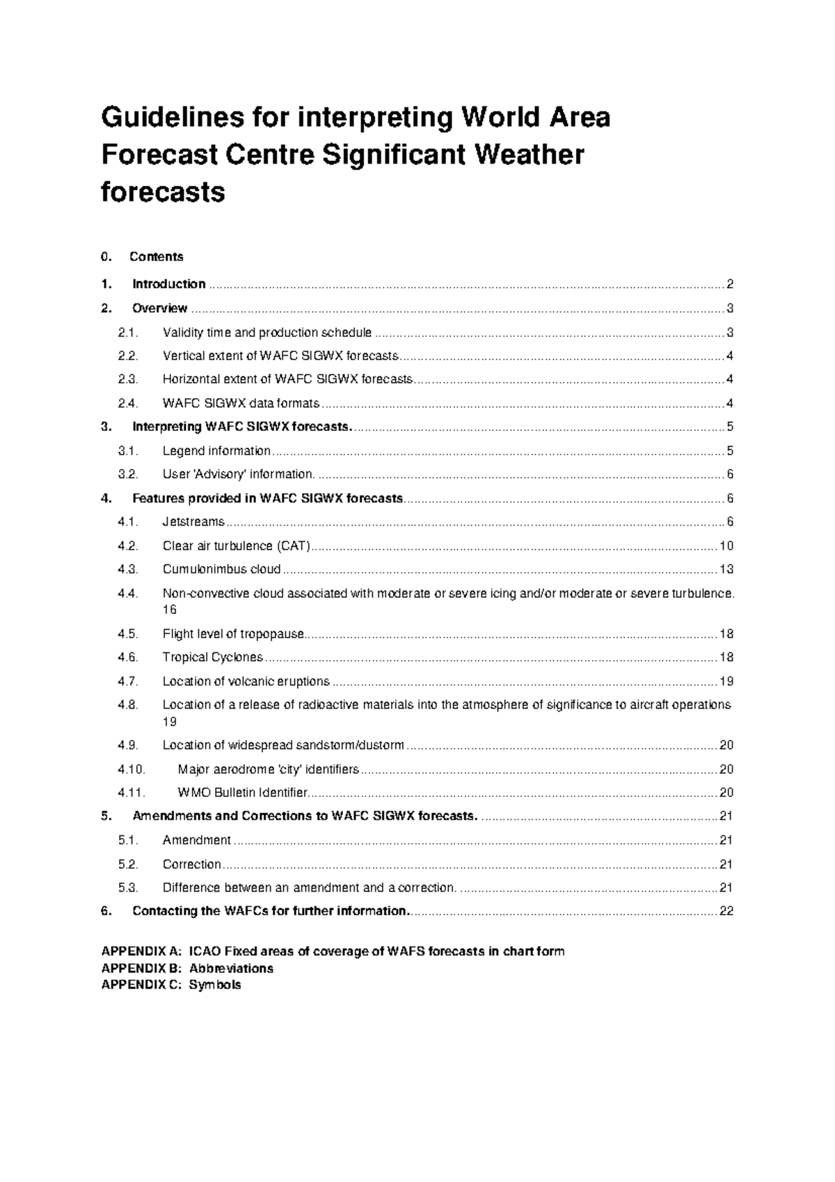 Sigwx-interpretation-guide - Guidelines for interpreting World Area ...