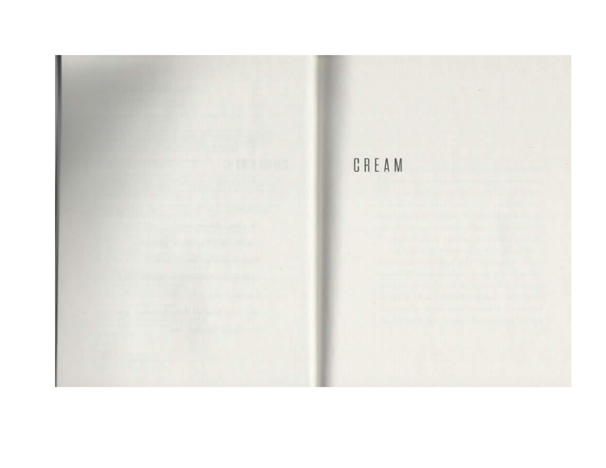 Cream Haruki Murakami - a book we read - Univ1200 - Studocu