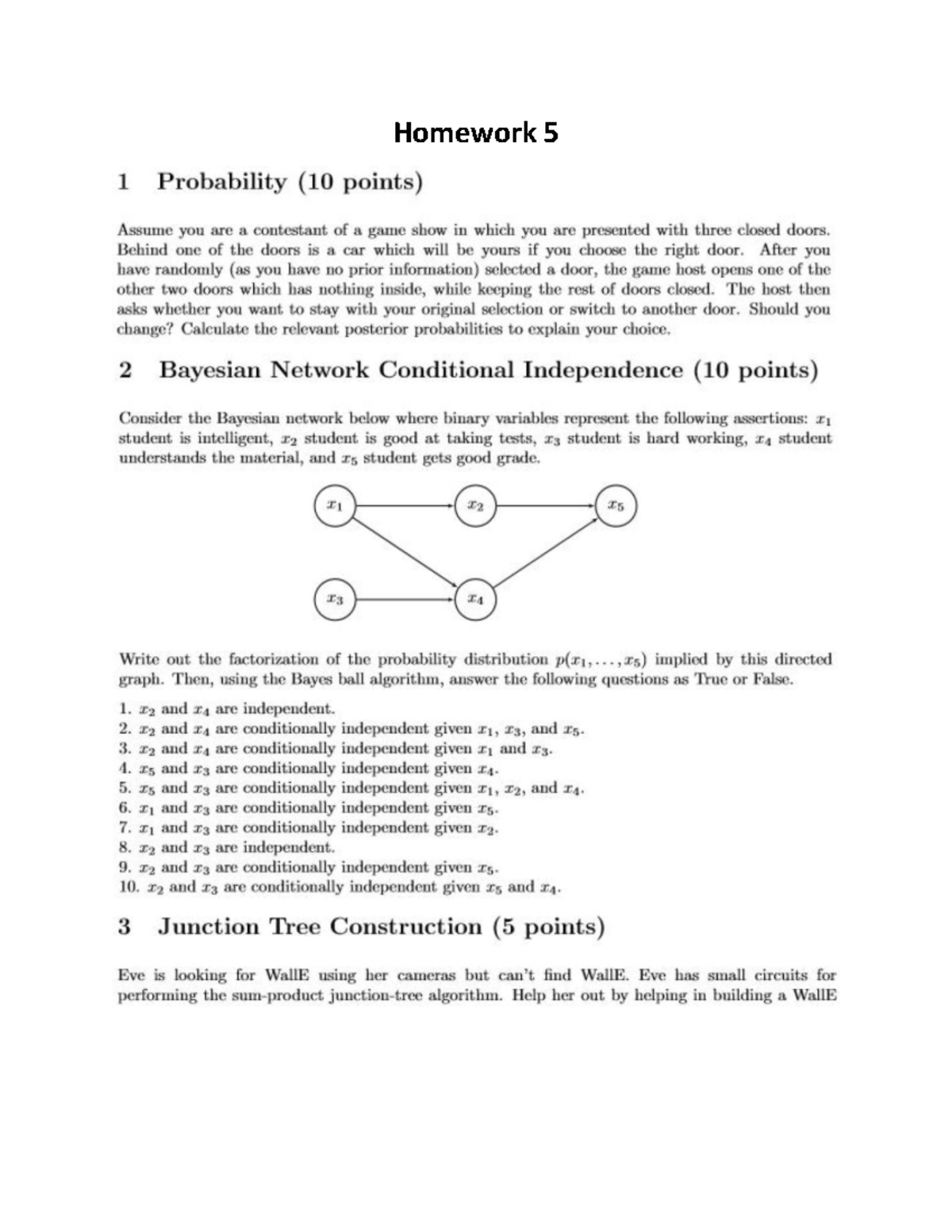 Homework 5 - Assignment 5 - ECE 6483 - Homework - Studocu