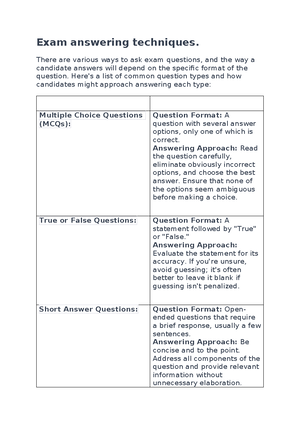 Proposed COP v1 21 v1 Questions AND Answers - SHORT TERM (COP) REVISION ...