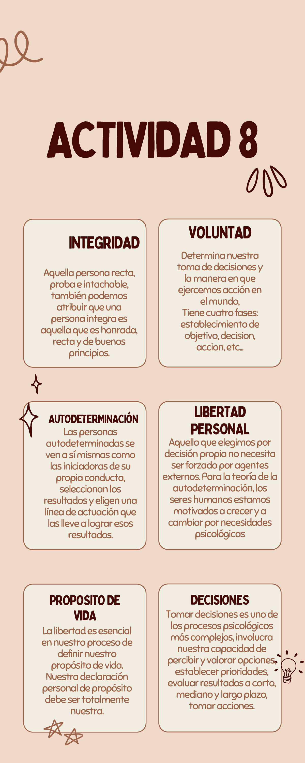 qwdujiuiujwiujeiuj3w - ACTIVIDAD 8 INTEGRIDAD Aquella persona recta ...