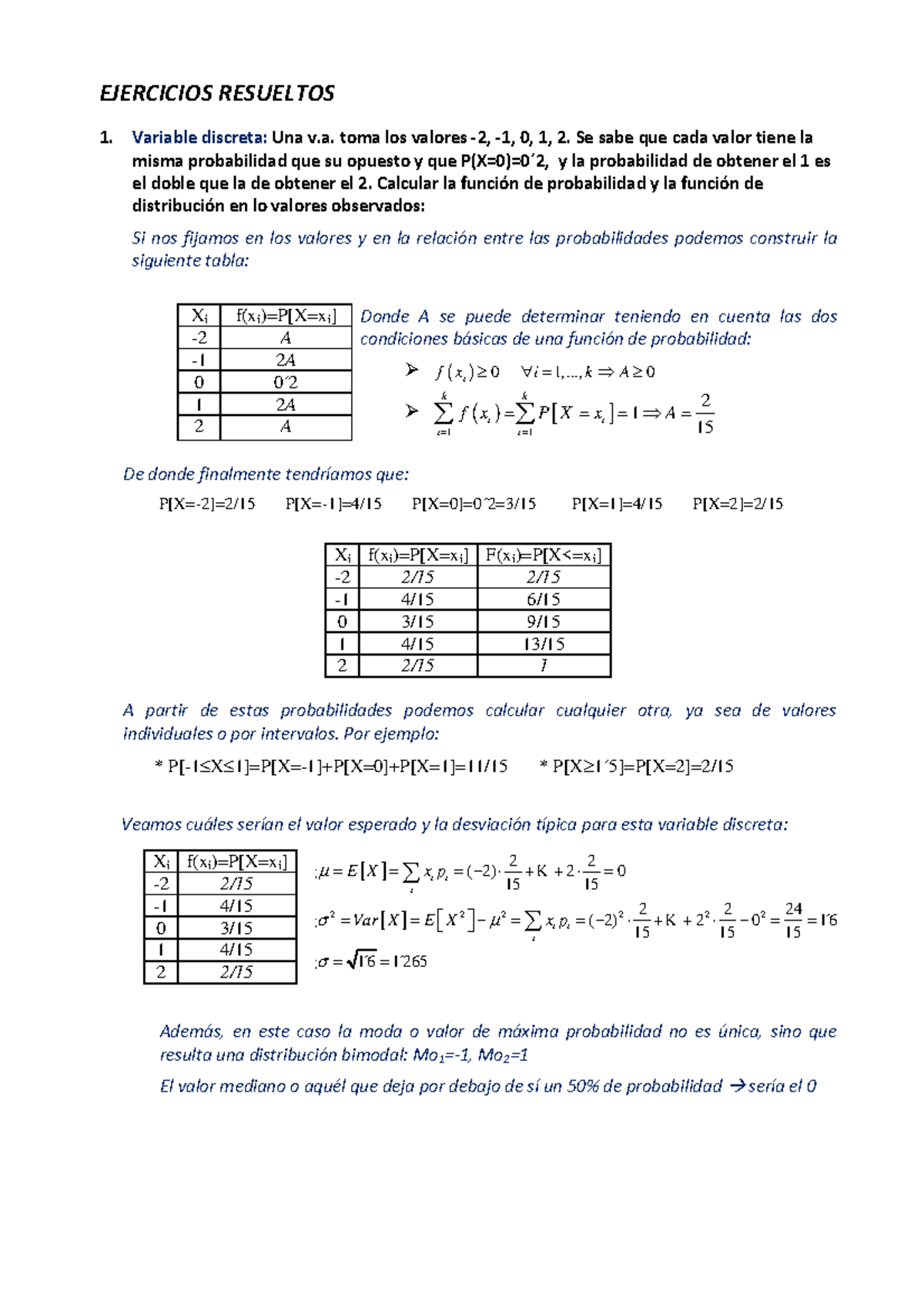 ejercicios resueltos tema 7 y 8 - EJERCICIOS RESUELTOS Variable ...