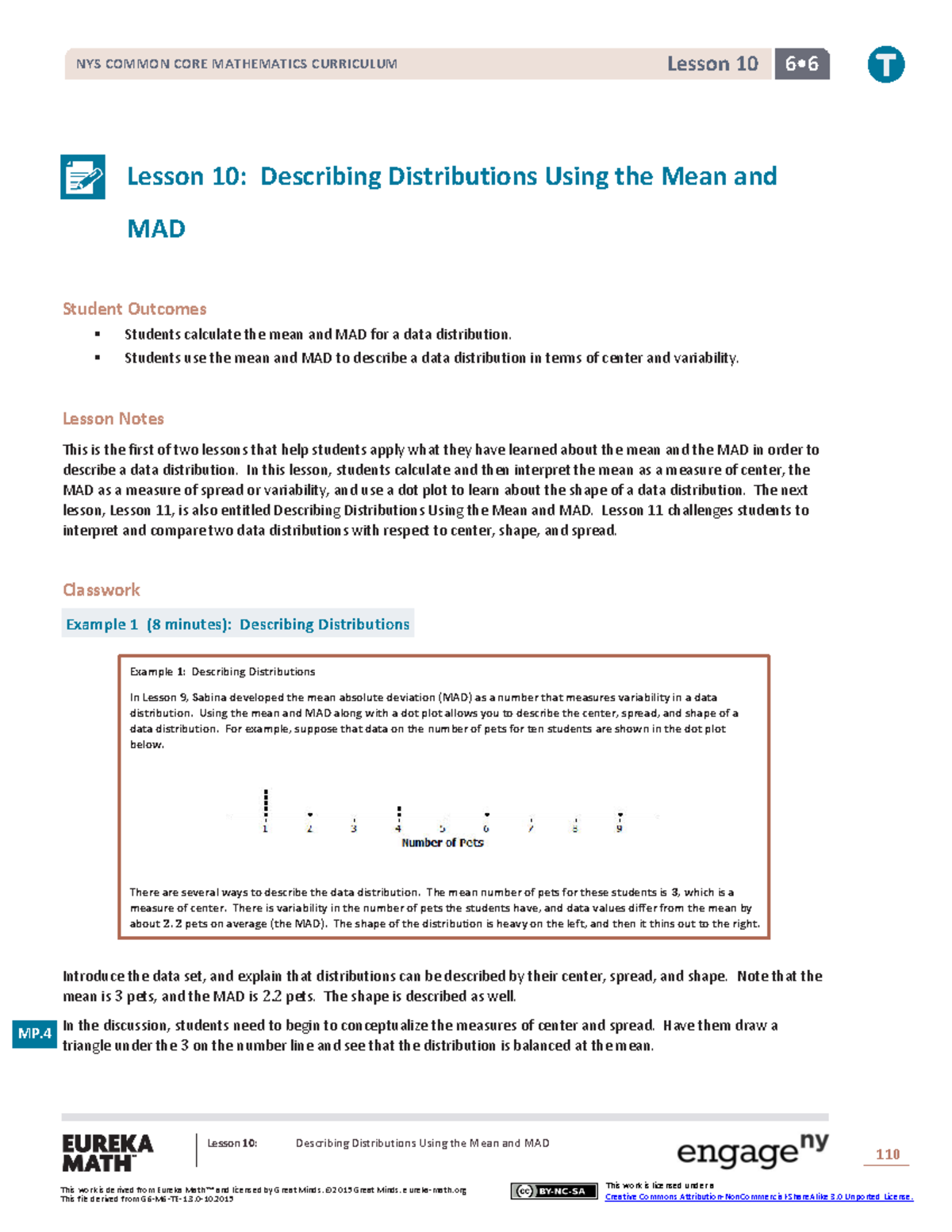 Math g6 m6 topic b lesson 10 teacher - Lesson 10 Lesson 10: Describing ...