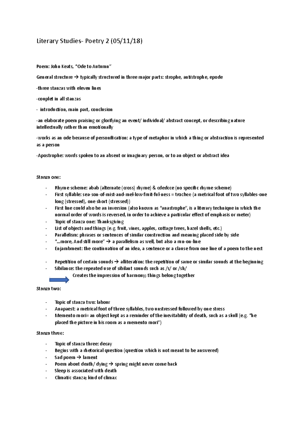 Litery Studies- Poetry 2 (05 - Literary Poetry 2 Poem: John Keats, to ...