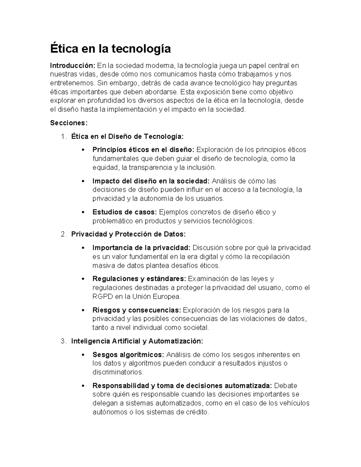 Ética en la tecnología - aprender bastante sobre etica en la tecnologia ...