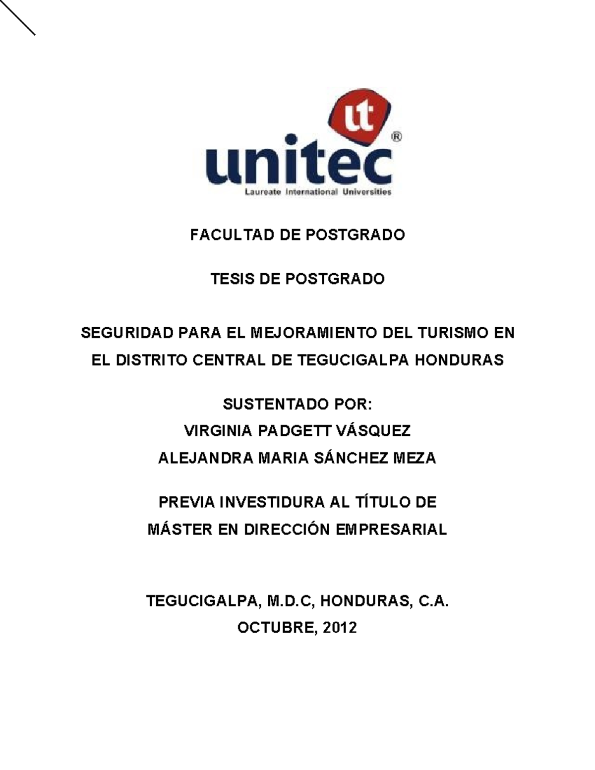 Guia trabajo grupal metodos - FACULTAD DE POSTGRADO TESIS DE POSTGRADO ...