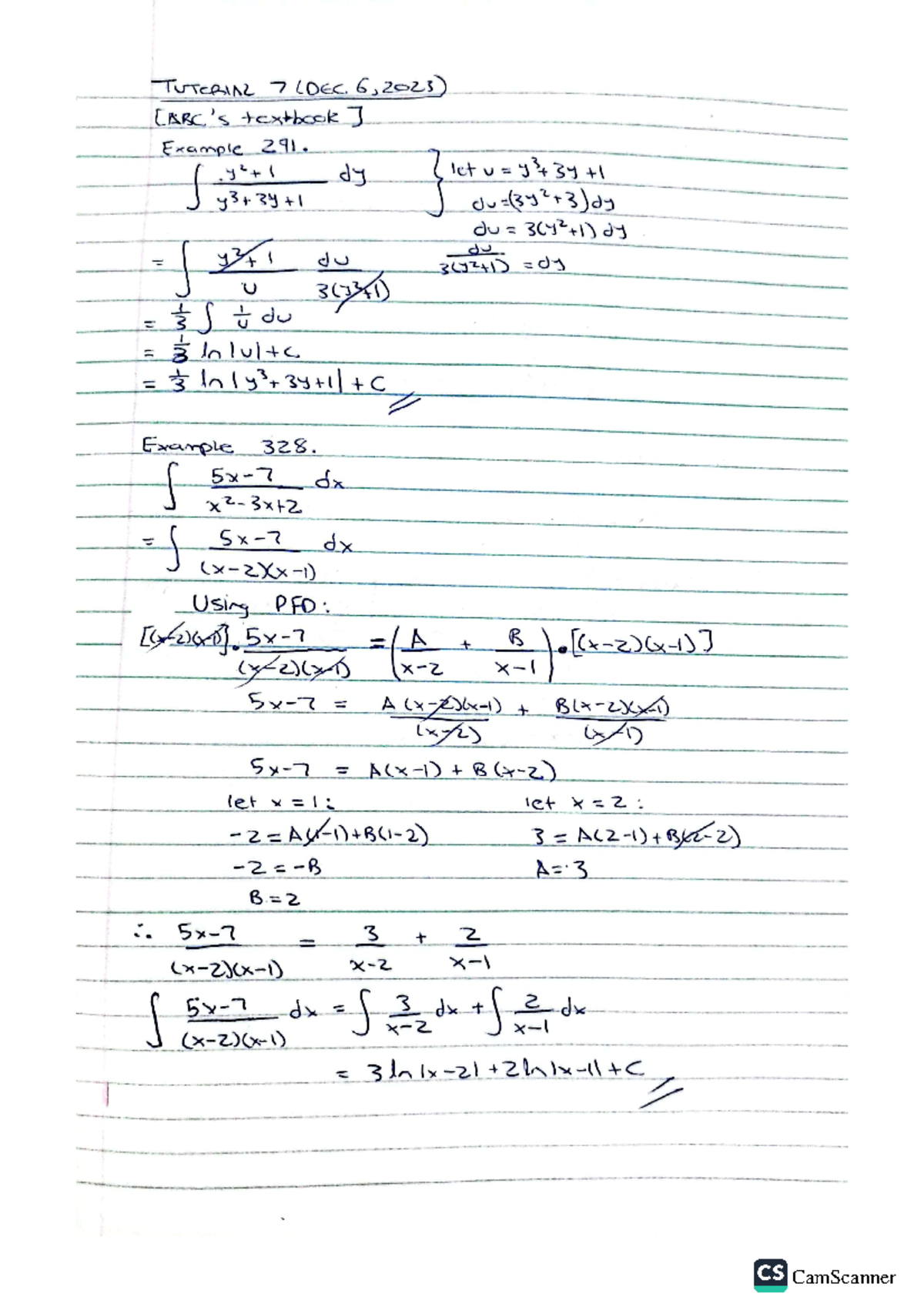 Math1004F3 Tutorial 7 - Summary Calculus for Engineering or Physics ...