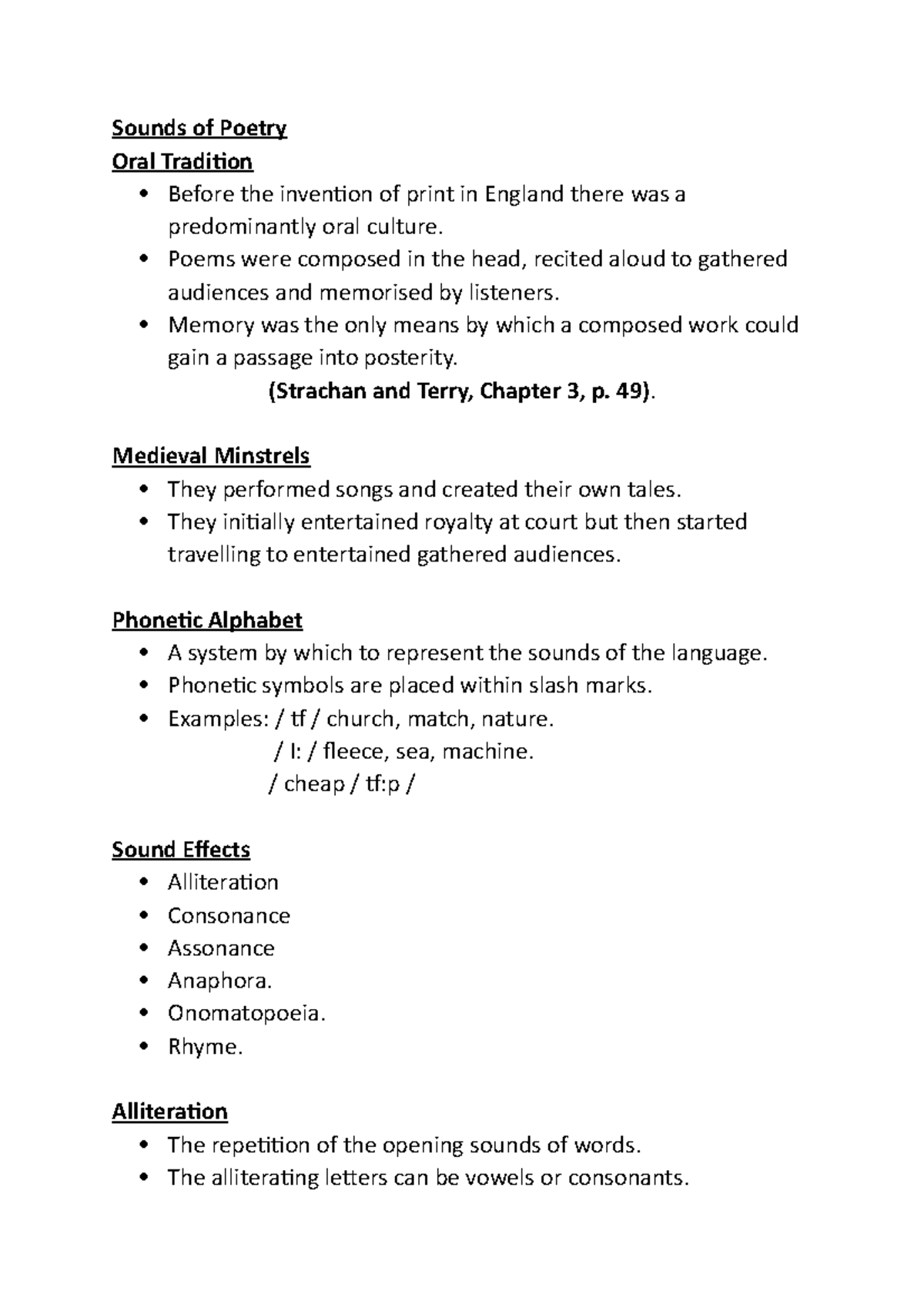 Sounds of Poetry - Sounds of Poetry Oral Tradiion Before the invenion ...