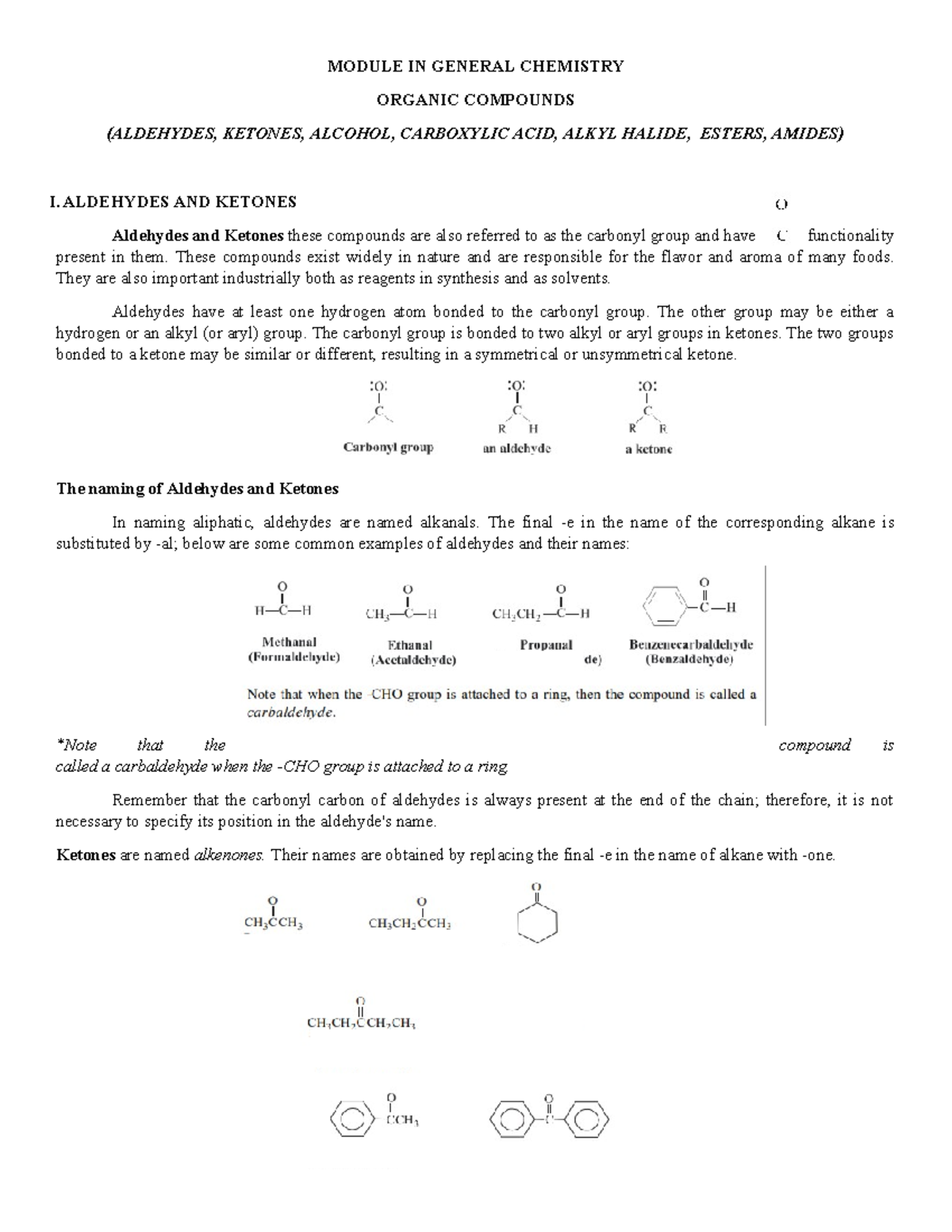 Module in General Chemistry Finals - MODULE IN GENERAL CHEMISTRY ...
