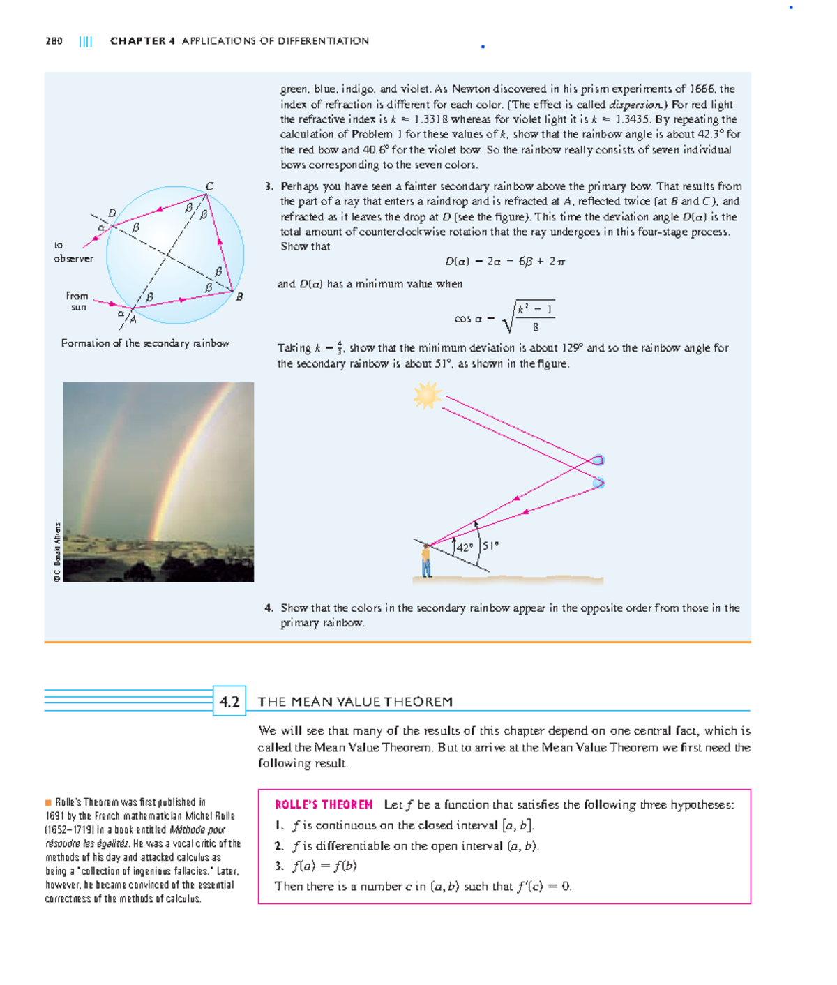 Math ch 4-2 - math work - green, blue, indigo, and violet. As Newton ...