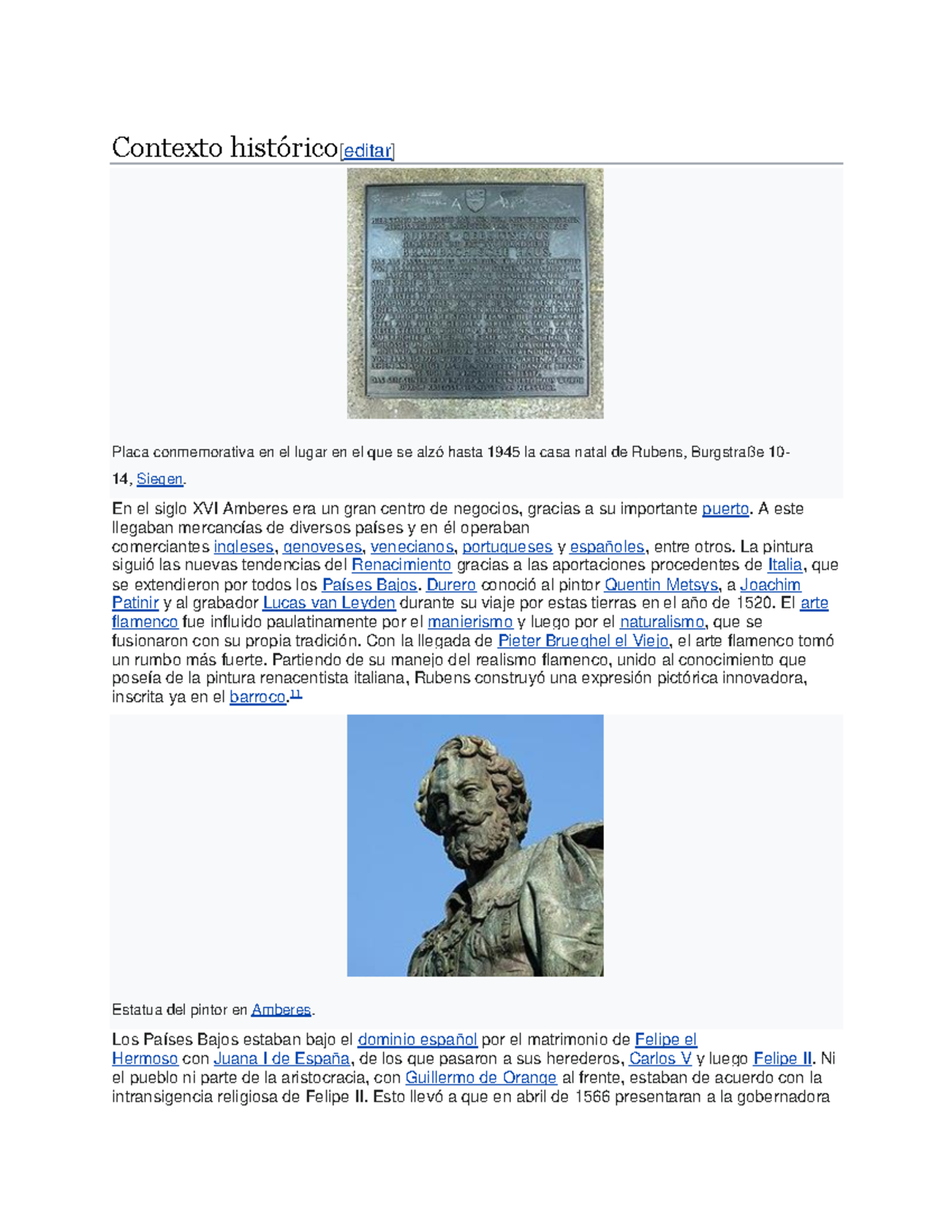 Pablorubens - Historia de Pablo Rubens - Contexto histÛrico[editar ...