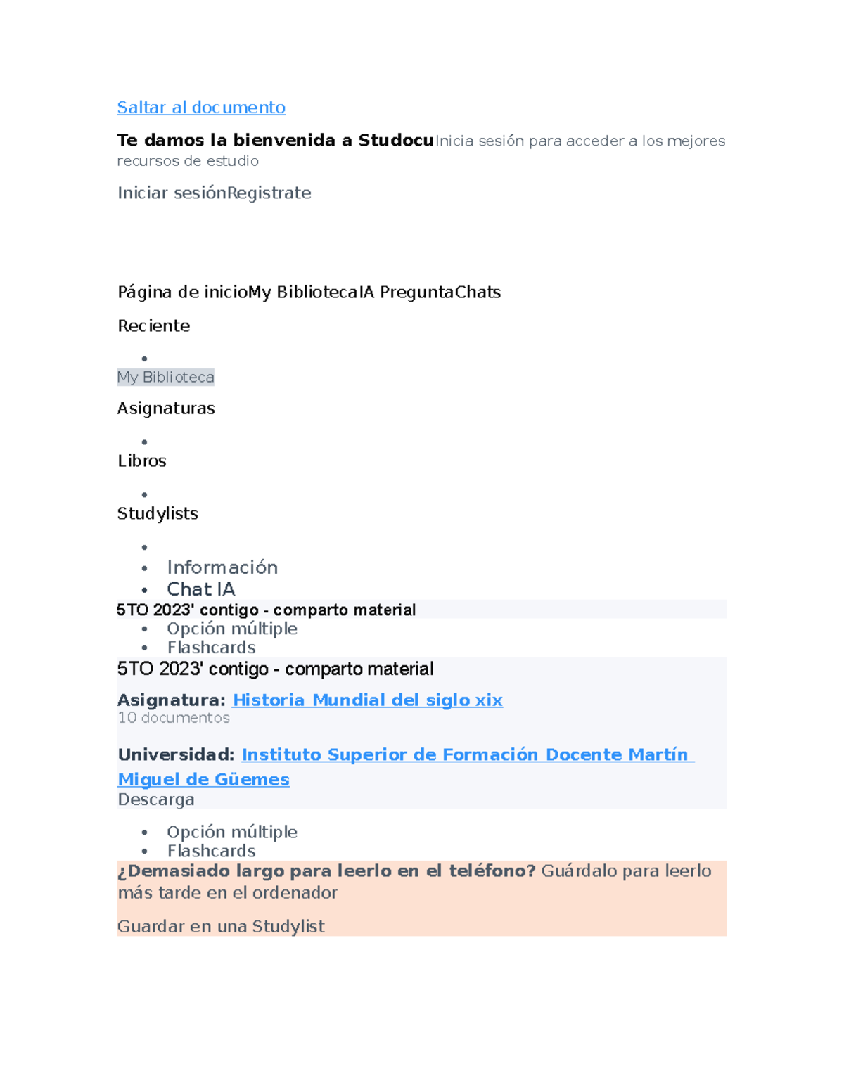 Sociales google - textos facikes - Saltar al documento Te damos la bienvenida a StudocuInicia ...