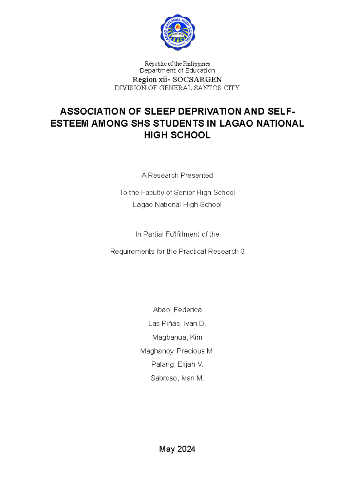 Edited-na - ssss - Republic of the Philippines Department of Education ...