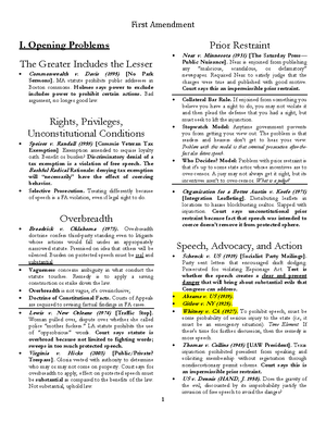 1A-Flowchart - Flowchart for the First Amendment - First Amendment ...