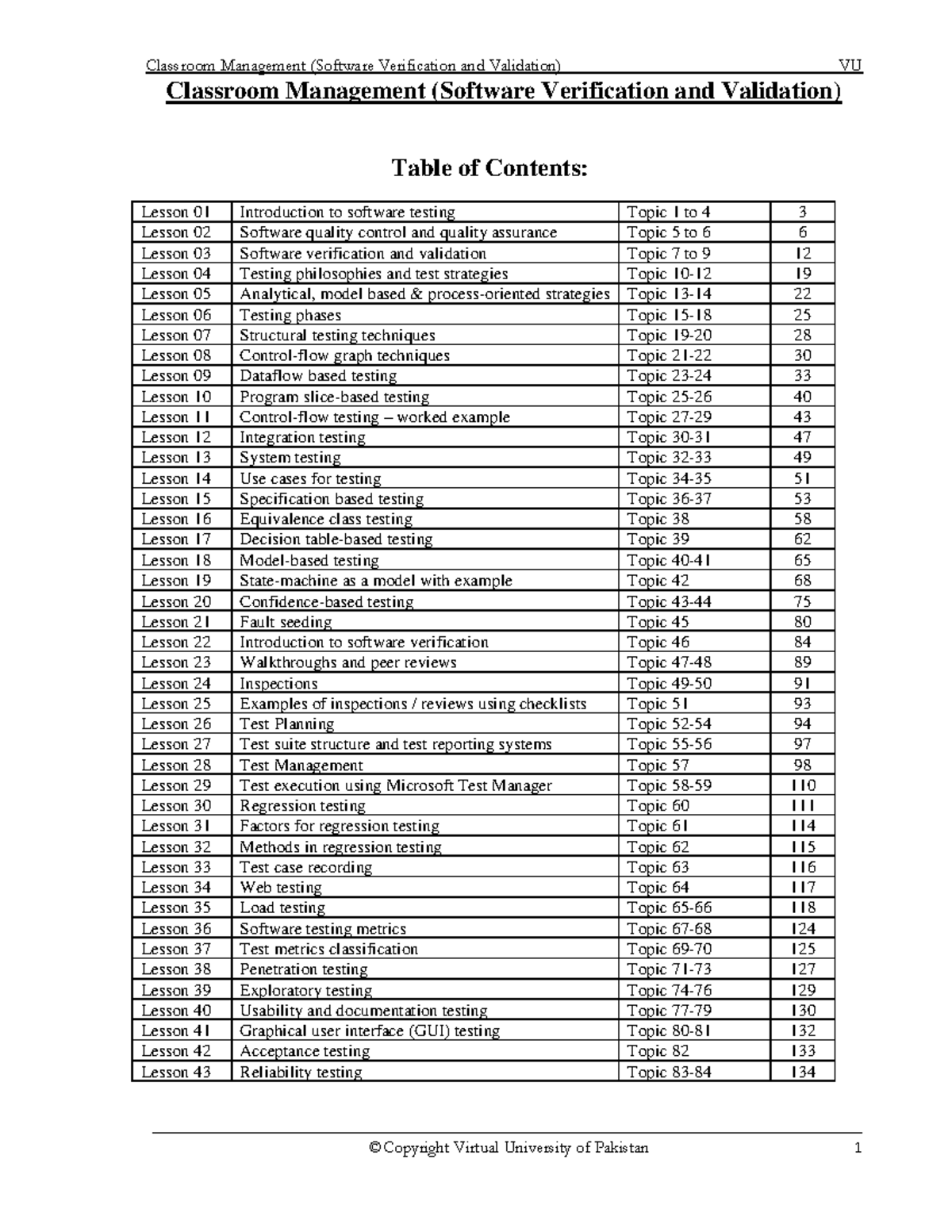 Classroom Handouts ver 2 - - Studocu
