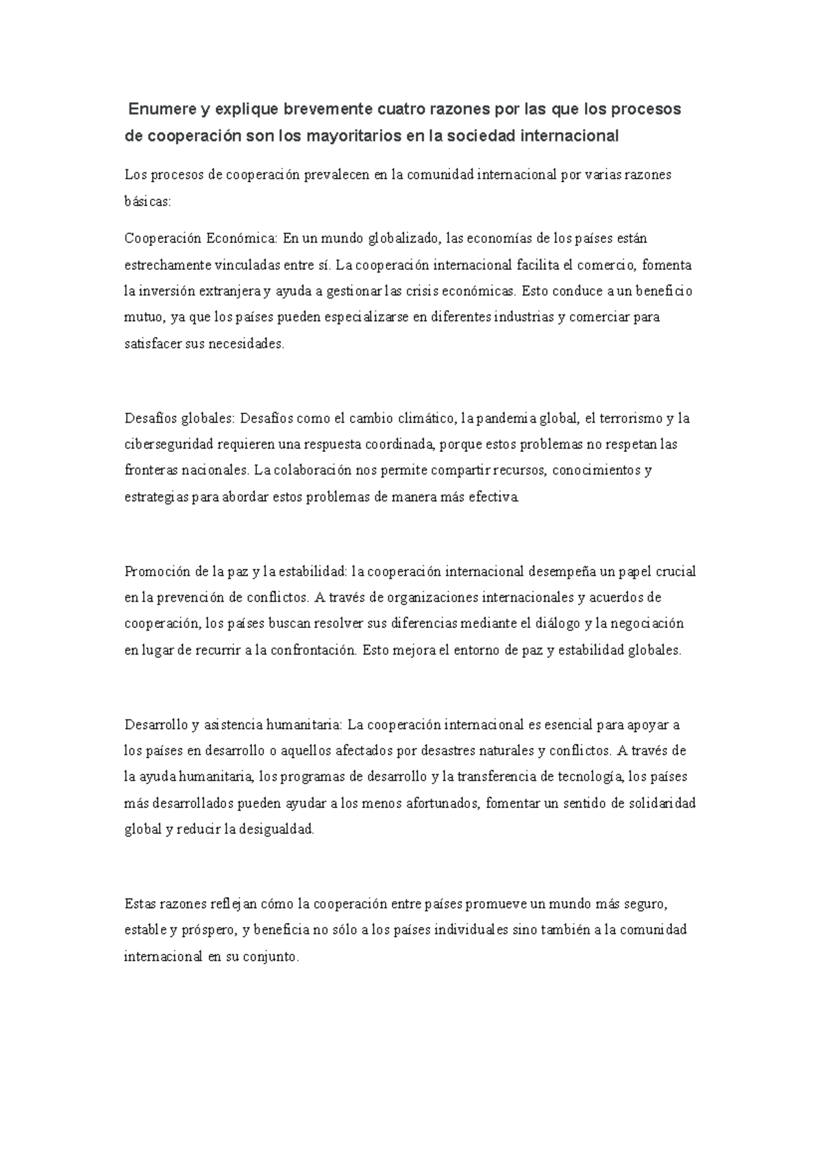 Resumao Muhalahal - este es un resumen de posibles conflictos, sus ...