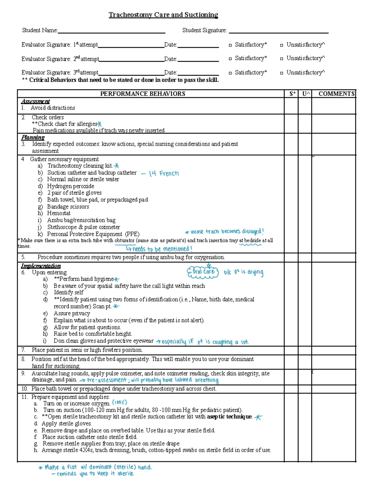 Tracheostomy care and suctioning - Tracheostomy Care and Suctioning ...