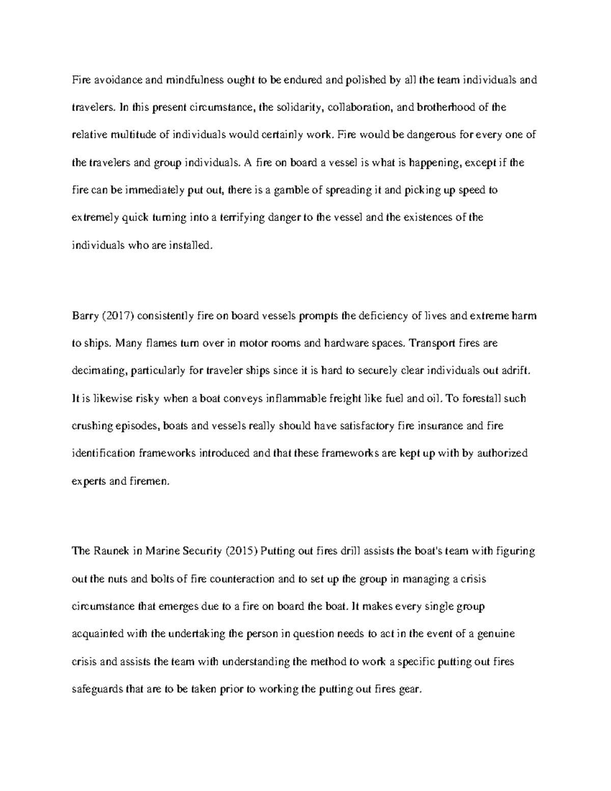 Fire Prevention and safety - Fire avoidance and mindfulness ought to be ...