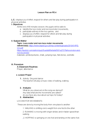 Banghay - Lesson Plan for Elementary Filipino - BANGHAY-ARALIN SA FILIPINO BAITANG 1 L ...