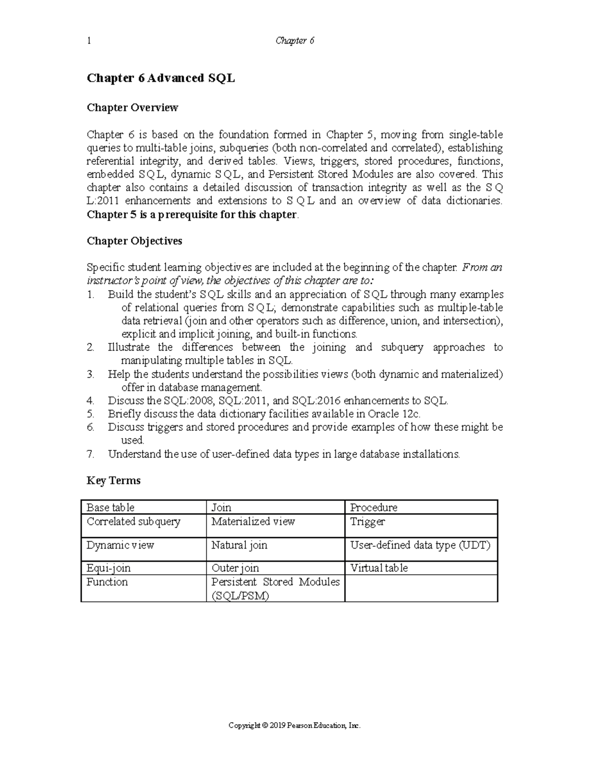 Hoffer mdm13 IM 06 final Accessible - Chapter 6 Chapter 6 Advanced S Q ...