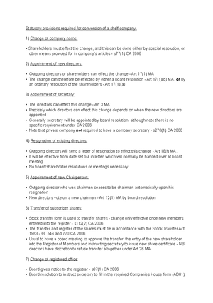 BLP PMR 2023-24 - PMR for PMR test - LEGAL PRACTICE COURSE BUSINESS LAW ...